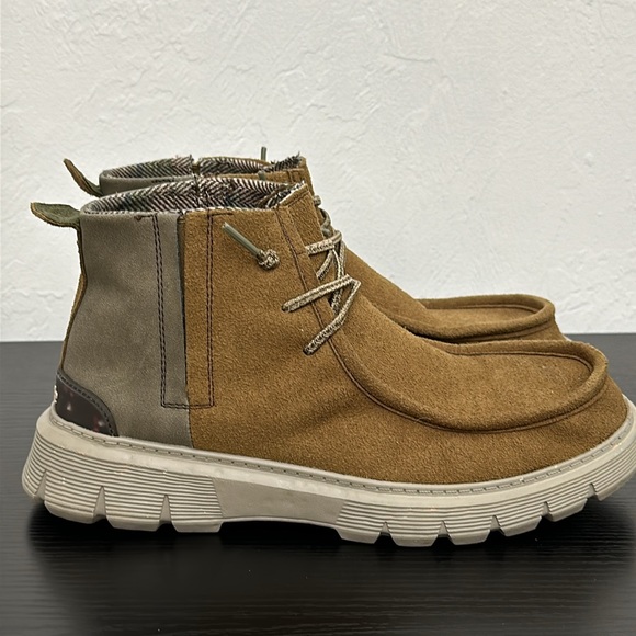 Hey Dude | Shoes | Hey Dude Boris Eco In Tobacco Big Boy Boots | Poshmark